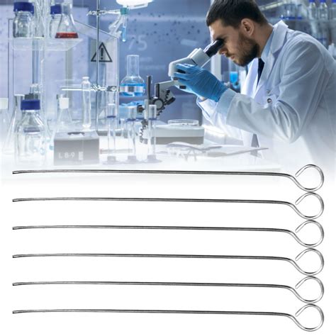 Nichrome Needle Tip 50 Pcs Inoculating Loop Lab Bacterial Culture