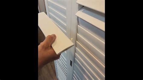 원목커튼 우드셔터 창살루버 교체하는 방법 암막커튼커텐블라인드 대신에 설치 As도 편리 Youtube