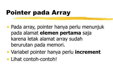 Ppt Struktur Data 5 Pointer Dan Function Powerpoint Presentation