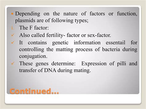 Plasmids And Bacteriophages Pptx