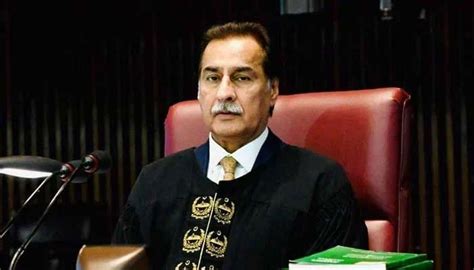 Speaker Of National Assembly Bars Statements Against Pakistan