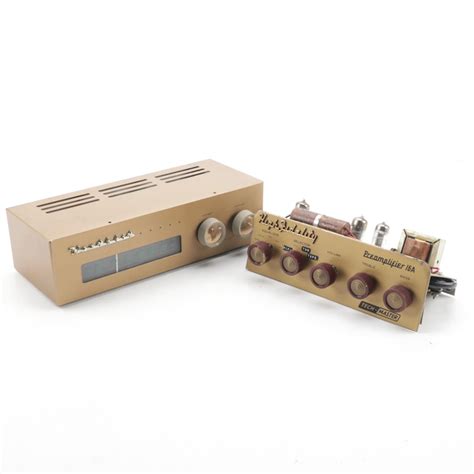 Heathkit Hw 16 Cw Transceiver And Tech Master 16a Pre Amplifier Kit Ebth