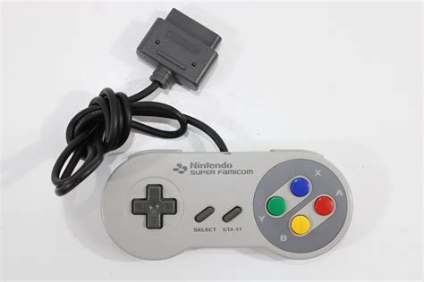 Official Nintendo Super Famicom Controller Discoloration Minor Wear