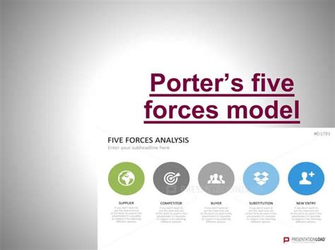 Porters Five Forces Model Pptx