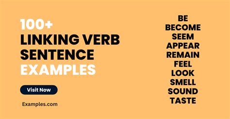 99 Linking Verb Sentence Examples