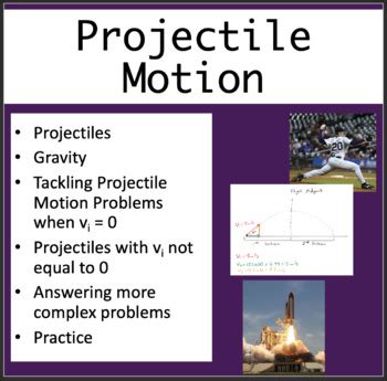 Projectile Motion Google Slides And PowerPoint Lesson By Teach With Fergy
