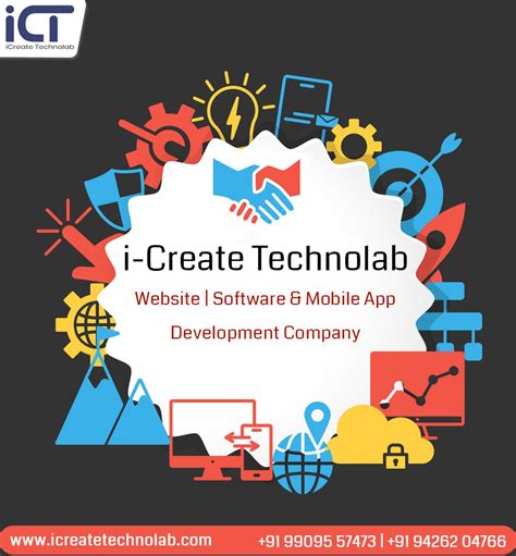 icreate technolab a reputed website and web development company in india located in rajkot on