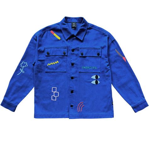Lazy Oaf Feeling Arty Chore Jacket Lazy Oaf Tate Tate Shop Tate