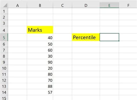 How To Calculate Percentiles In Excel Excel Wizard