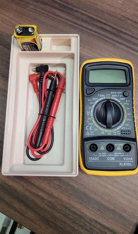 Gridfinity Multimeter Storage With Compartments By Shinzou Download