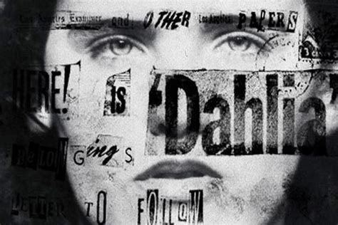 Black Dahlia Avenger Letters