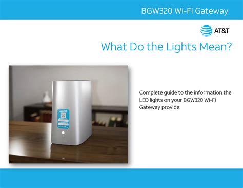 Atandt Bgw 320 500 80211anacax Wireless Ax Integratedbuilt In Ont