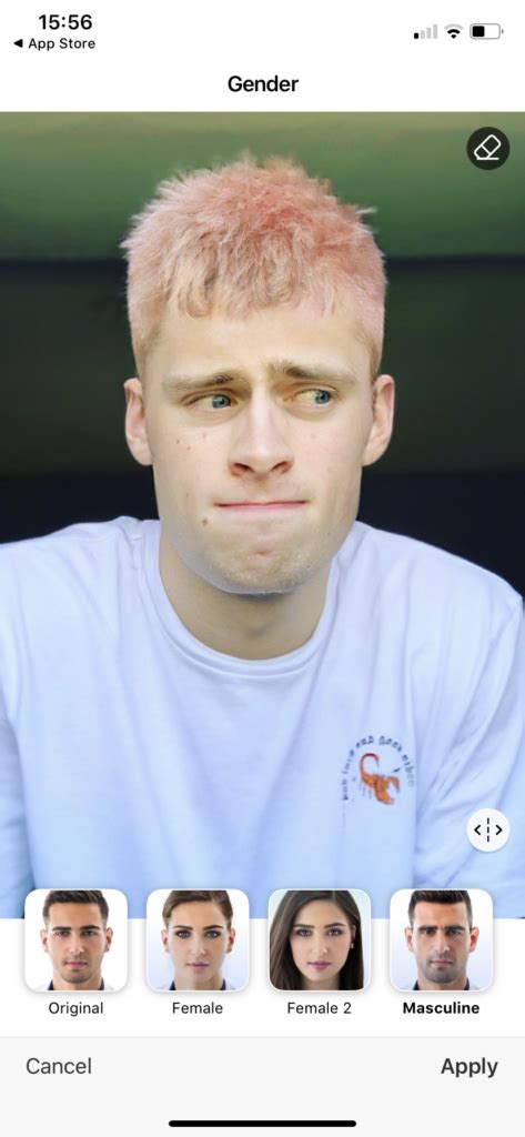 Gender Swap Filter How To Become More Masculine Feminine On Instagram