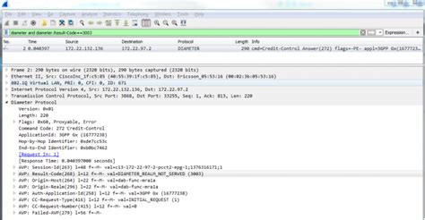 How To Filter Diameter Traces In Wireshark Via Testing