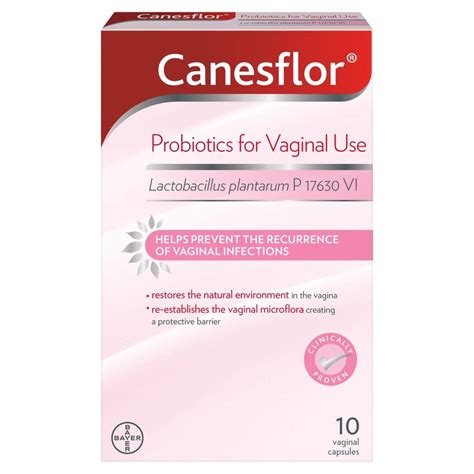 Buy Canesflor Vaginal Probiotics Helps Prevent Recurrence Of Vaginal