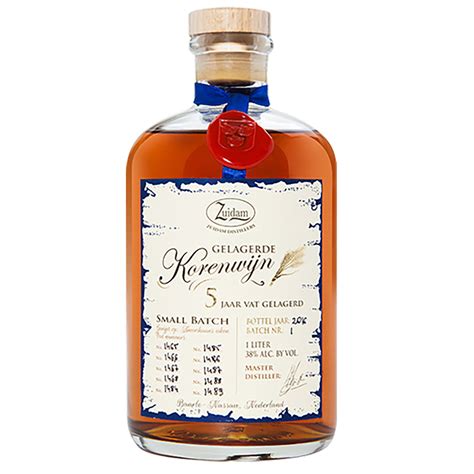 Zuidam Korenwijn 5 Jaar Library Of Spirits