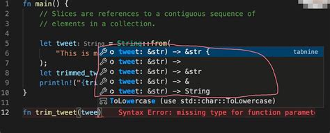 Provide One Line Code Completions Like Tabnine In Intellisense
