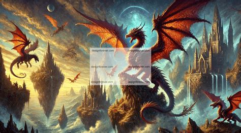 10 Epic Fantasy Digital Artwork In Style Of Dandd And Dragonlance 2024