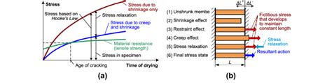 Restrained Shrinkage Induced Stresses In Concrete Stress Development