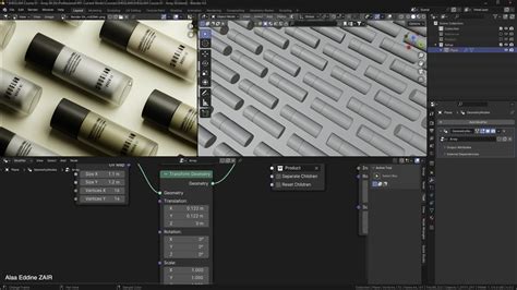 Artstation Blender 40 Cosmetic Product Modeling Texturing