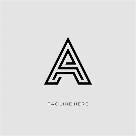 A Abstract A Logo Design Premium Ai Generated Image