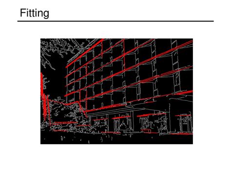 Ppt Feature Grouping And Fitting Models In Image Processing