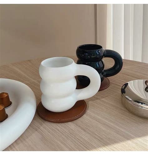엔틱 수입 명품 뭉툭컵 감성 찻잔 세트 커피잔 추천 집들이 홈카페 인스타 소품샵 카페 도자기 아울렛 귀여운 티몬