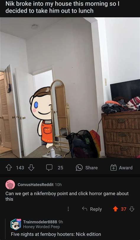Five Nights At Femboy Hooters Rbrandnewsentence