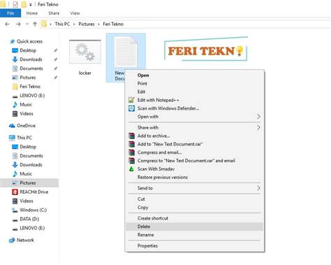 Cara Mengunci Folder Di Windows Explorer Tanpa Software