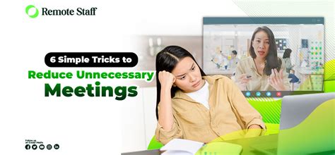 6 Simple Tricks To Reduce Unnecessary Meetings Remote Staff