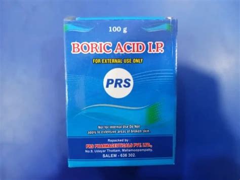 Boric Acid Powder Tech 100g Hdpe Bag At Rs 78kg In Palakkad Id 2851068426730