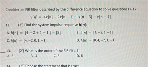 17 8 Suppose The Input To The System X N Is
