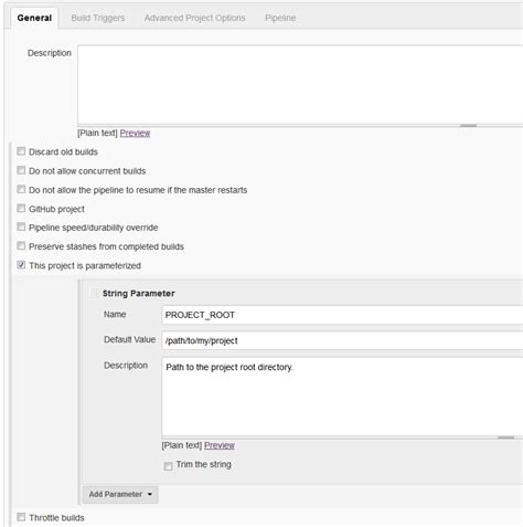 jenkins how to use build parameters in the pieline agent node block