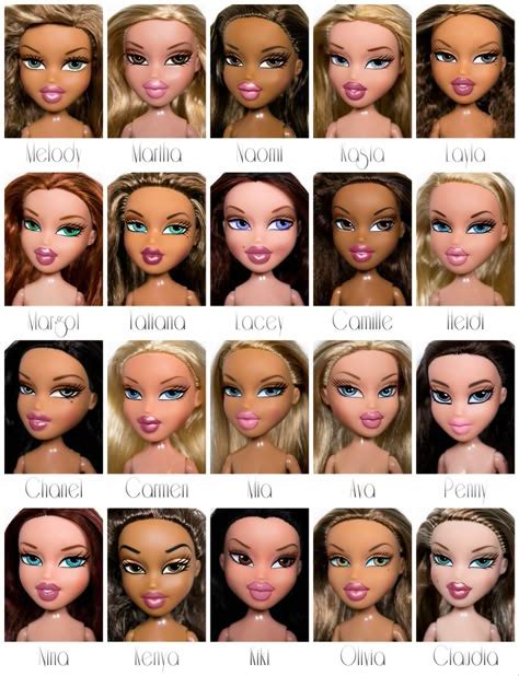 Bratz Dolls Characters Names