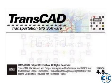 Transcad Transport 45 Virtual Machine Software
