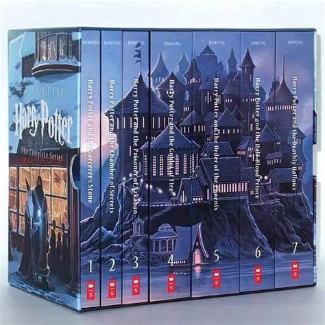 Harry Potter Scholastic набор 7 книг на английском языке в мягком переплёте Роулинг Джоан