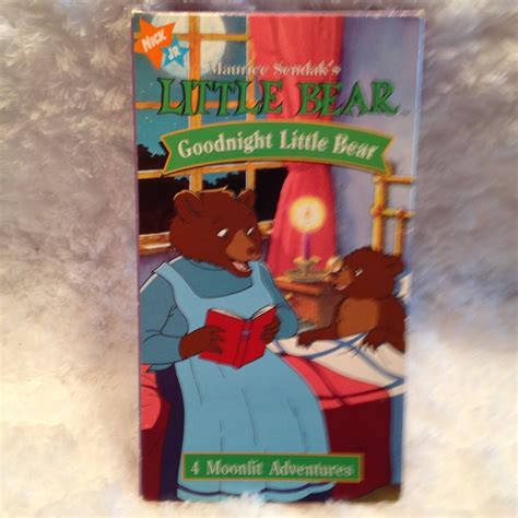 Little Bear Goodnight Little Bear Vhs Lot Of 3 1998 Nick Jr Little