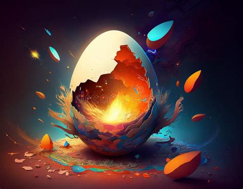 Use The Process Of An Egg Hatching To Represent The Birth Of Startups