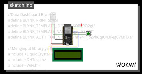 IOT ESP32 KELOMPOK 6 Wokwi ESP32 STM32 Arduino Simulator