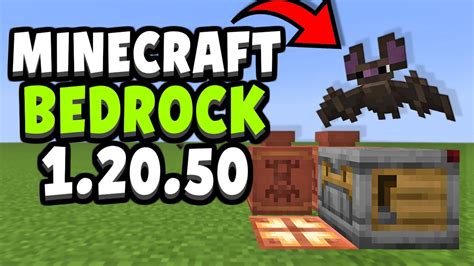 Everything New In Minecraft Bedrock Edition 1 20 50 Update Youtube