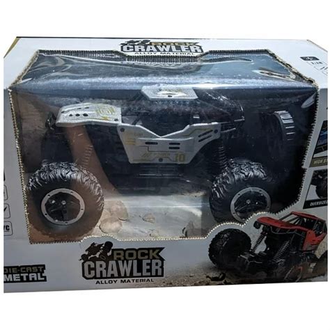 black and white abs plastic remote control rock crawler car at ₹ 550