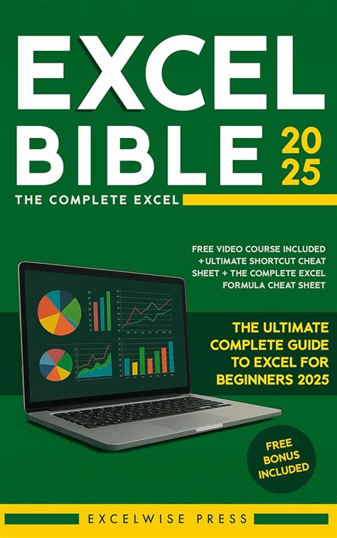 The Complete Excel Bible 2025 Ebook Press Excelwise Uk Books
