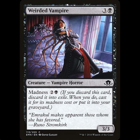 Mtg Weirded Vampire Eldritch Moon Madtoyz