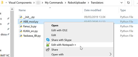 Import Robot Program Robot Programming Visual Components The Simulation Community