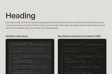 Custom Themed Native Code Block Webflow