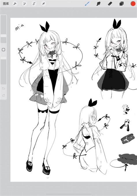 Arin Fanfan013 Original Highres Procreate Medium 1girl Artist