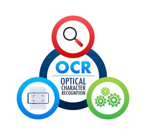 Premium Vector Ocr Optical Character Recognition Document Scan