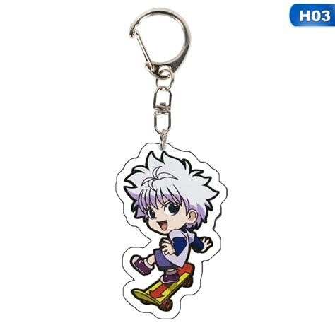 Collectibles Collectible Animation Art And Characters Hunter Hunter Anime Acrylic Keychain Killua