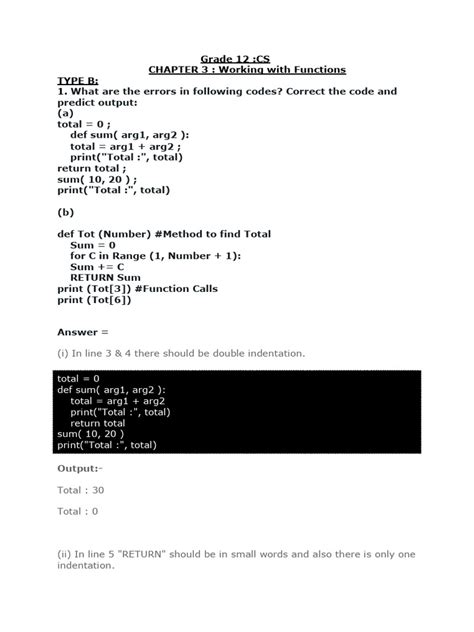 function type b cs pdf parameter computer programming computer engineering