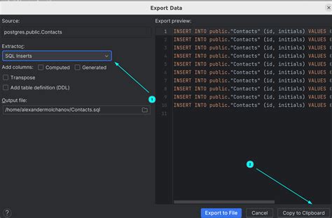 Stop Quoting When Copypaste Query Result Ides Support Intellij
